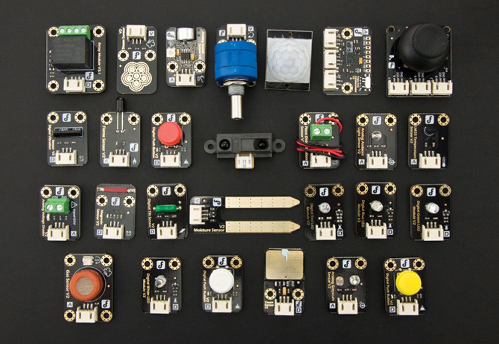 קיט פיתוח - DFROBOT ADVANCED SENSOR KIT FOR ARDUINO - טלמיר אלקטרוניקה